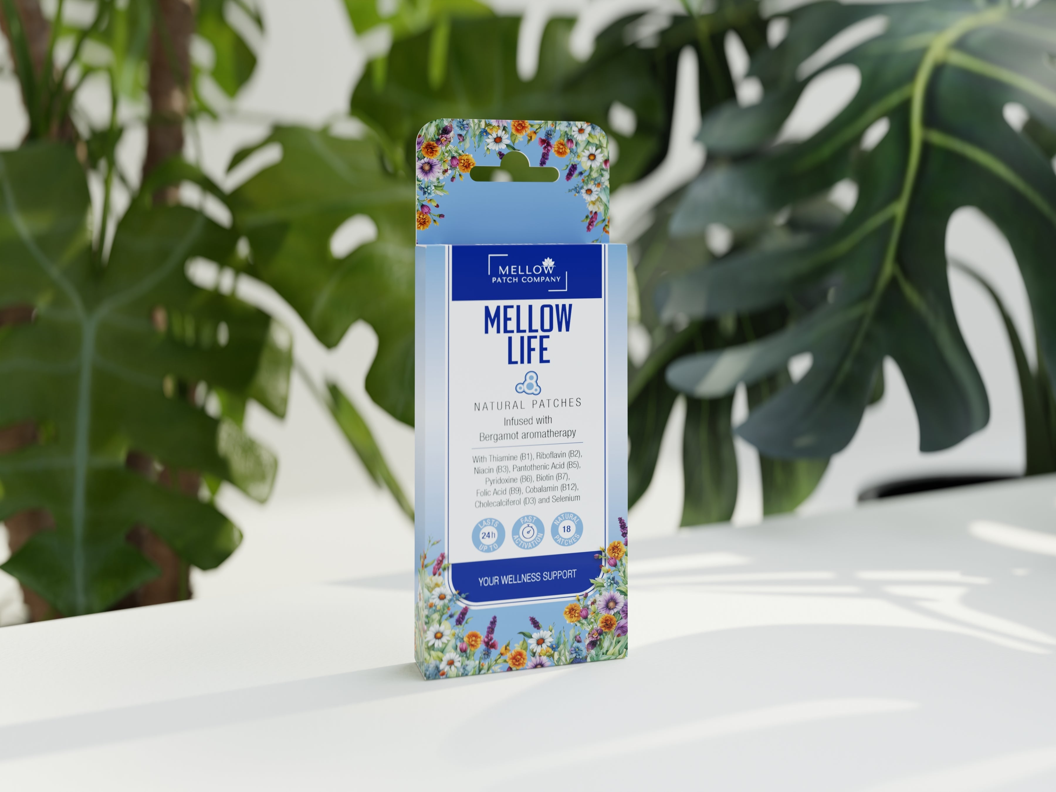 Mellow Life | Vitamin B, D3 & Selenium Patches | Mellow – The Mellow ...